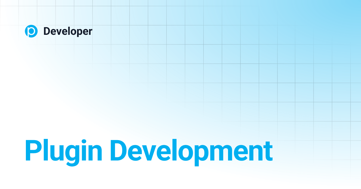 Plugin Development | Developer
