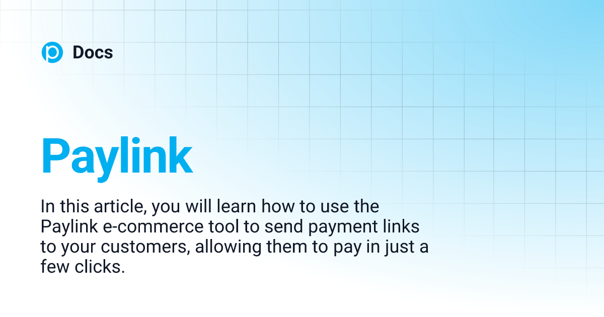 Paylink | ENGLISH | Docs