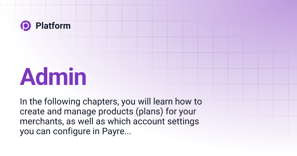 Admin | ENGLISH | Platform