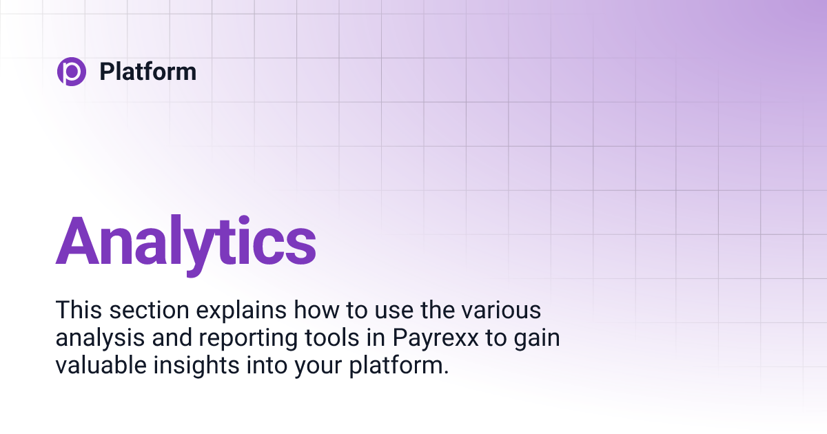 Analytics | ENGLISH | Platform